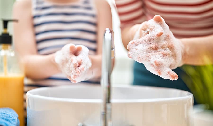Dermatitis from Hand Washing – Gloves In A Bottle